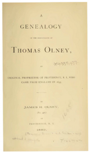 Research: Our Family Connection to Roger Williams – TouchstoneTruth.com