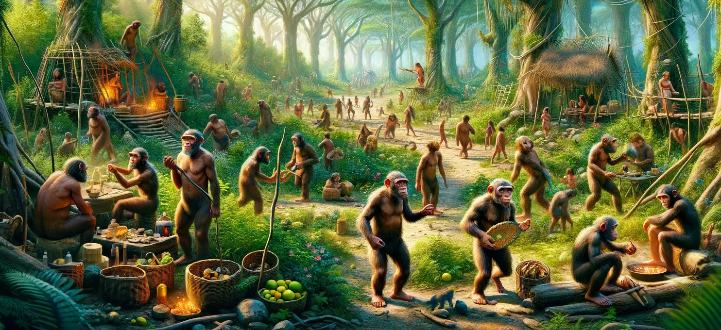 The Human Evolution Timeline | TouchstoneTruth.com