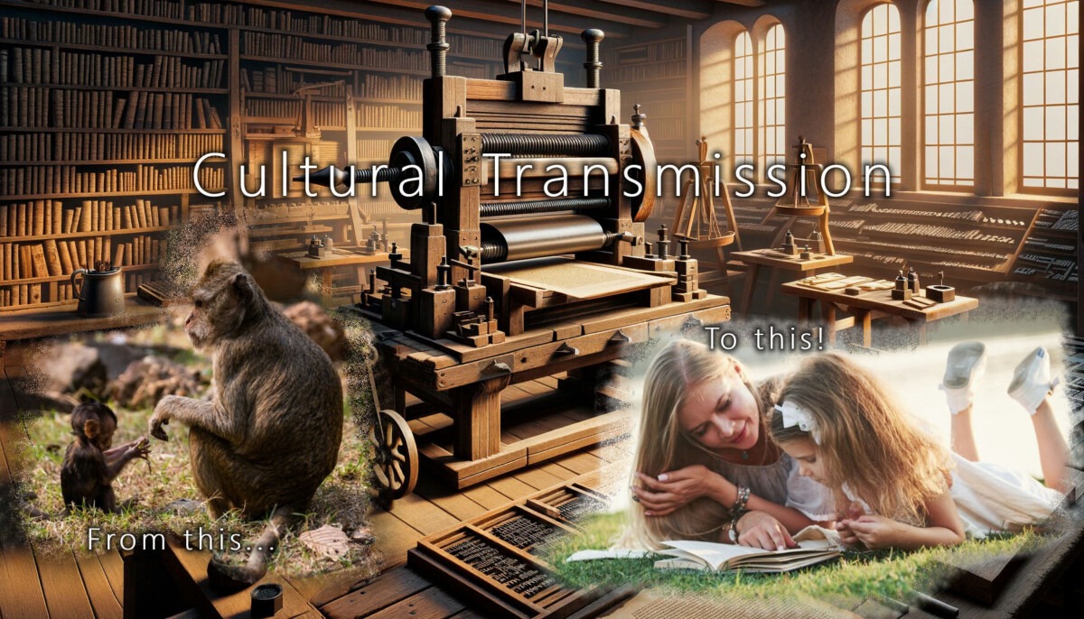 How important was the printing press to cultural transmission ...
