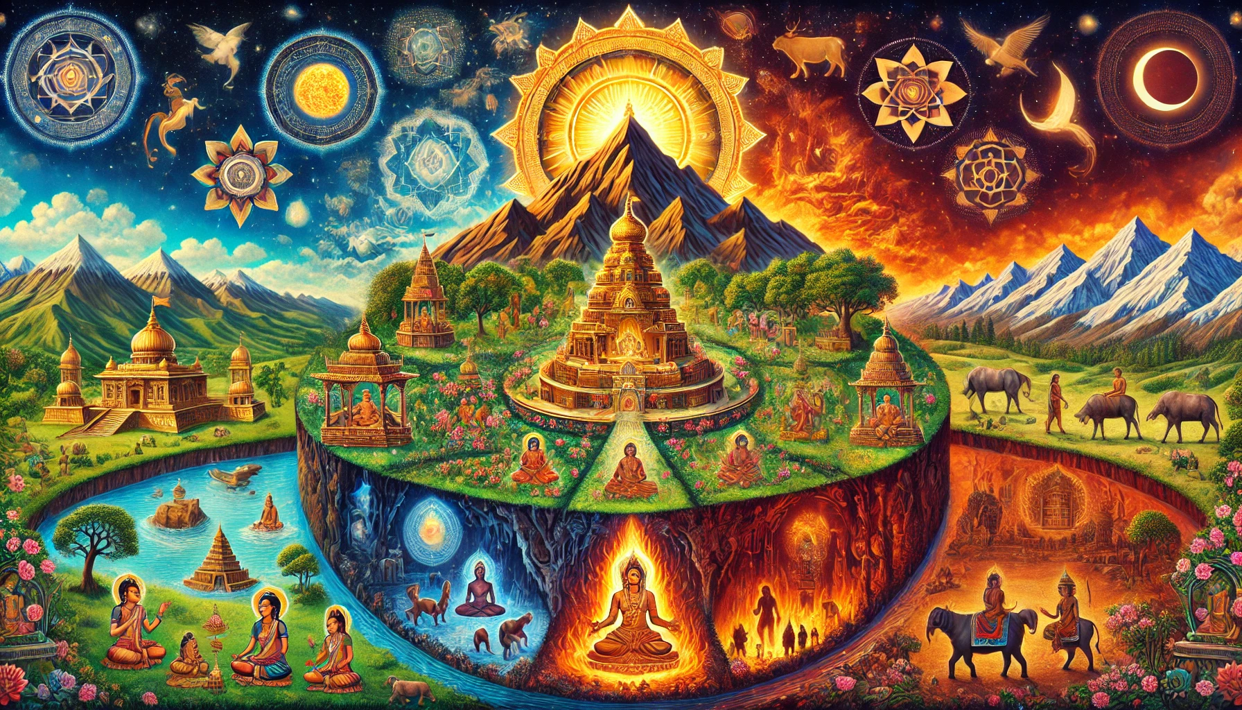 What are the six realms of karma? | TouchstoneTruth.com